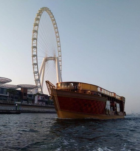 Mega dhow Ocean Empress dinner cruise from Dubai Marina. Price from $44 ...