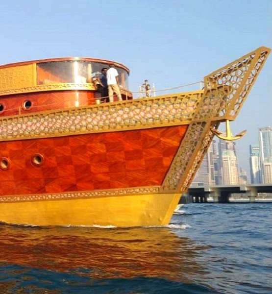 Mega dhow Ocean Empress dinner cruise from Dubai Marina. Price from $44 ...