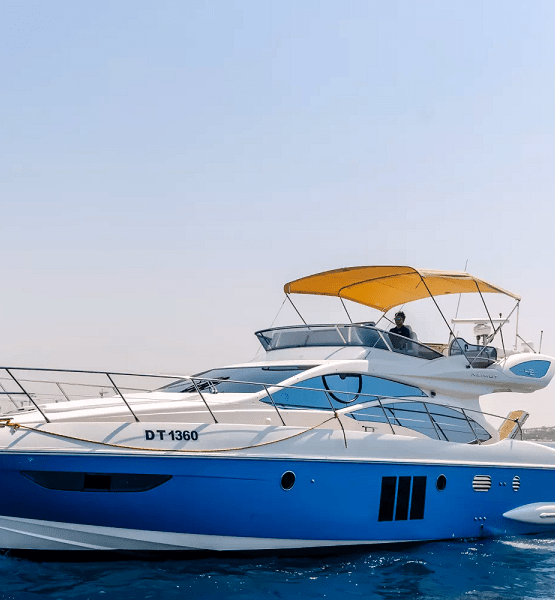 Azimut 48 ft No Regrets Yacht Rent with Captain in Dubai Marina (up to ...